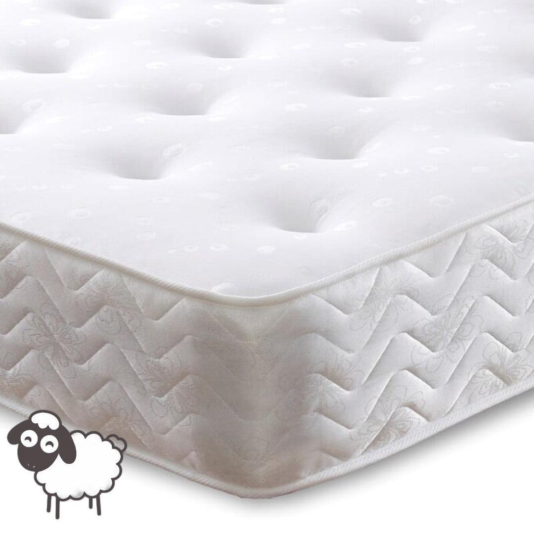 Juliette Orthopaedic Wool Sprung Mattress – Cuddly Beds Ireland